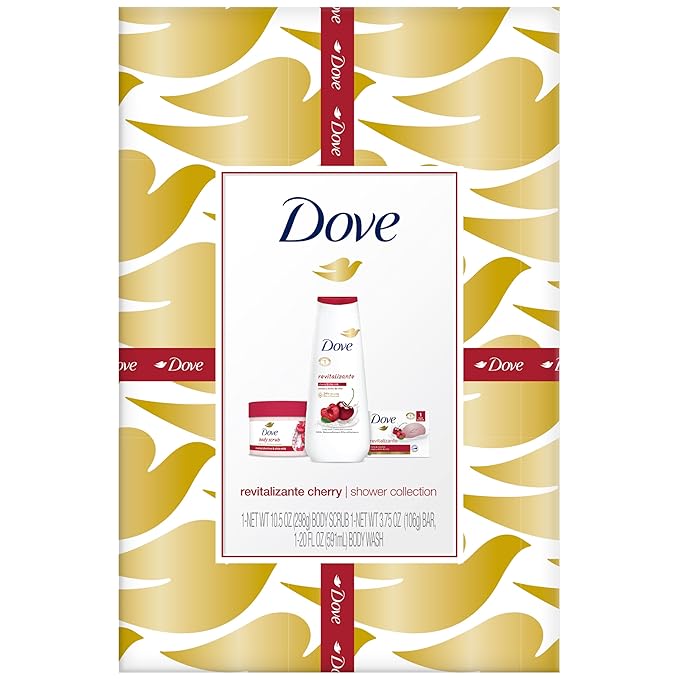 Amazon.com : Dove Revitalizing Cherry Collection Gift Set – Fruit and ...