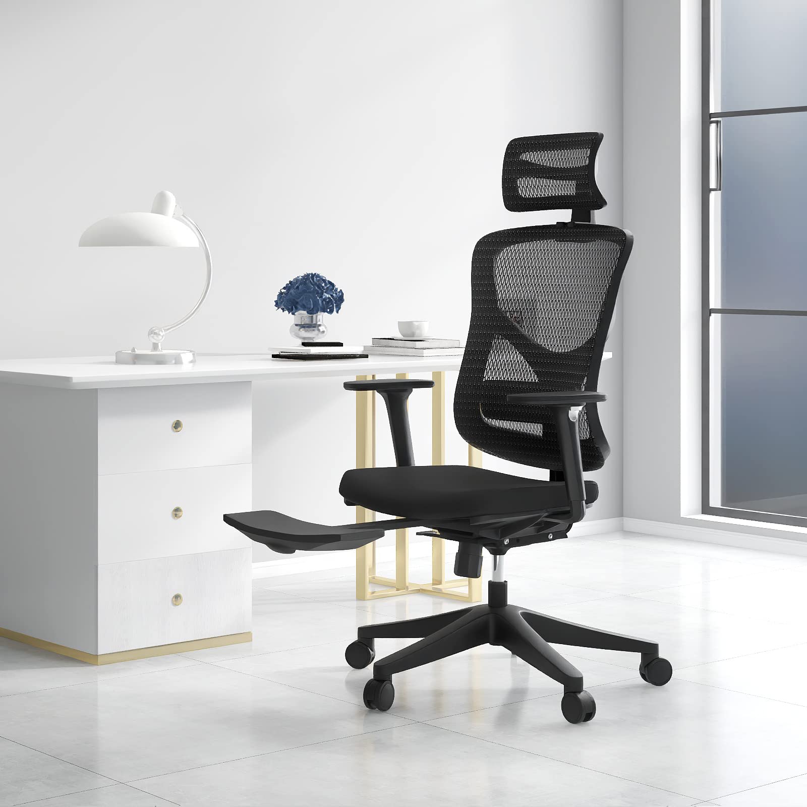 Buy ERGOUP Ergonomic Office Chair Computer Desk Chiar Mesh High Back ...