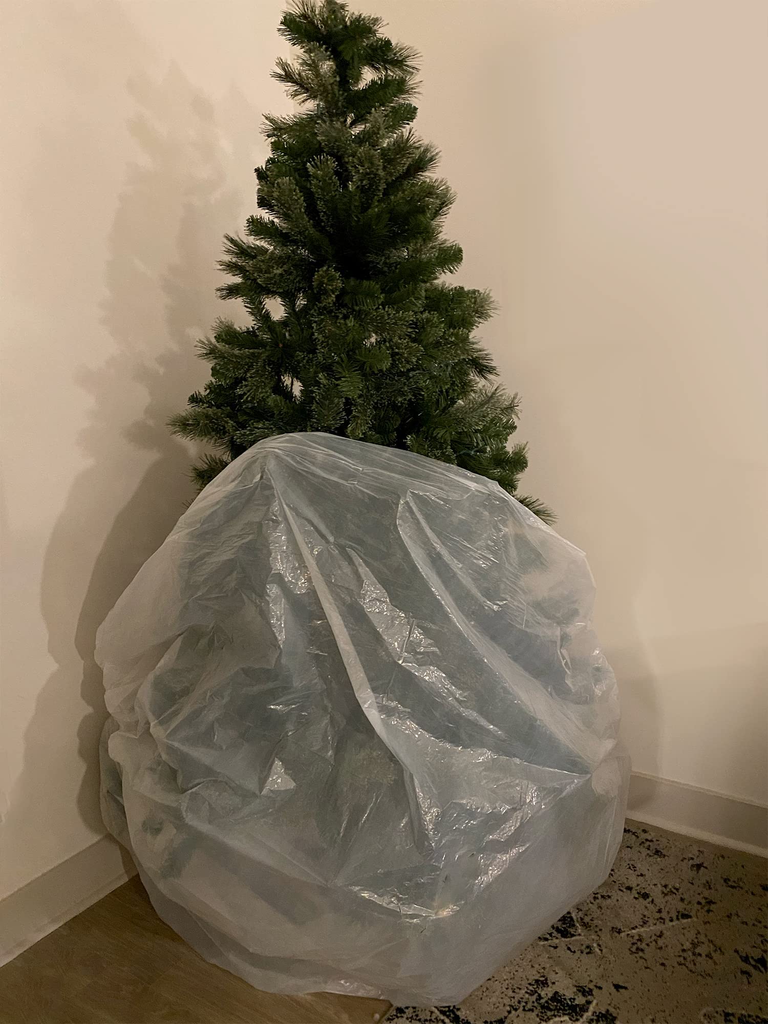 Disposable Christmas Tree Bags DIY Christmas Tree | Recycled Carry Bag