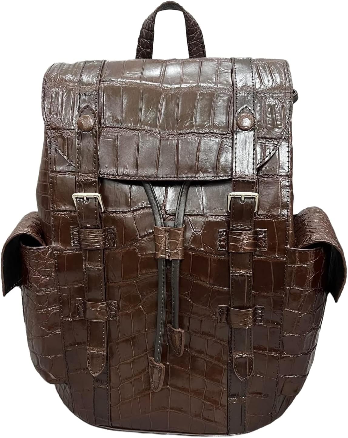 Amazon.com: Premium leather Casual laptop backpacks, expensive hiking ...