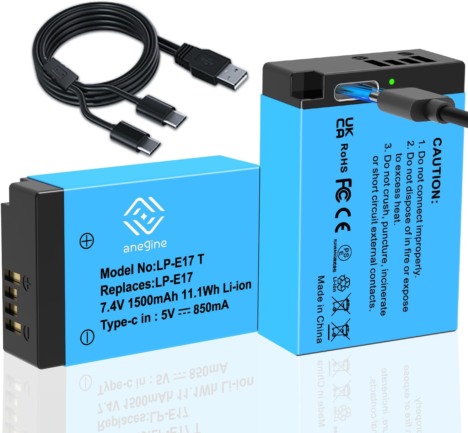 Amazon.com: 2-Pack Canon LP-E17 Lithium-Ion Battery Pack for Canon EOS ...