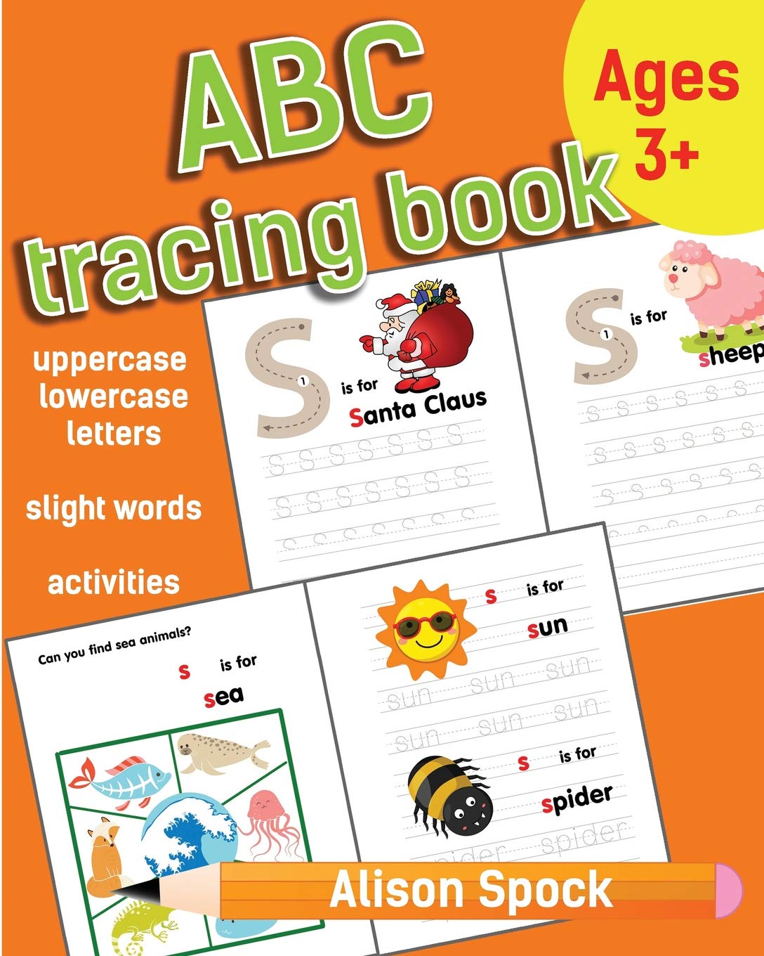 Amazon | ABC tracing book: Letter Tracing Practice of the Alphabet and ...
