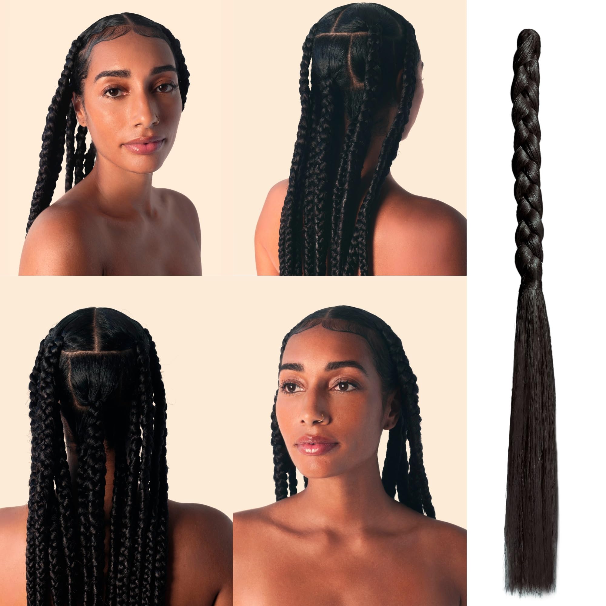 Amazon.com : Rebundle plant-based braiding hair - Non-toxic, Eco ...