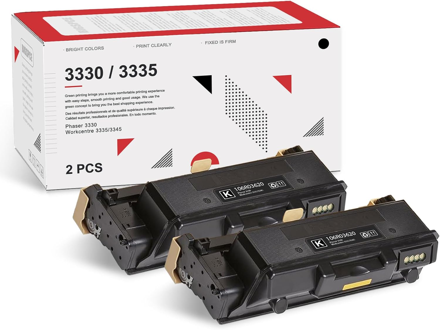 Amazon.com: Phaser 3330 Workcentre 3335 3345 Black Standard Capacity ...