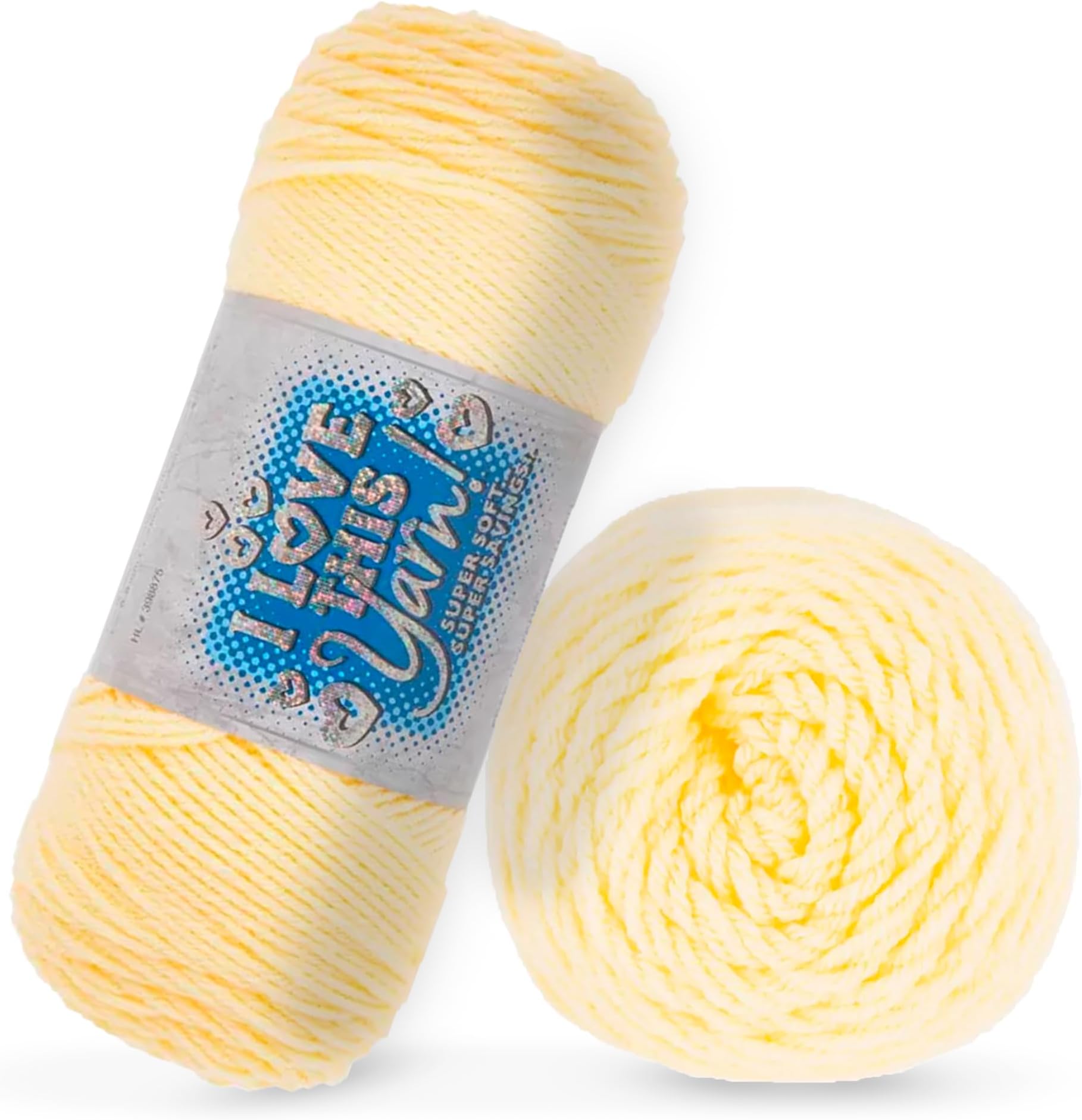 Amazon.com: I Love This Yarn 4 - Medium Yarn for Crocheting & Knitting ...