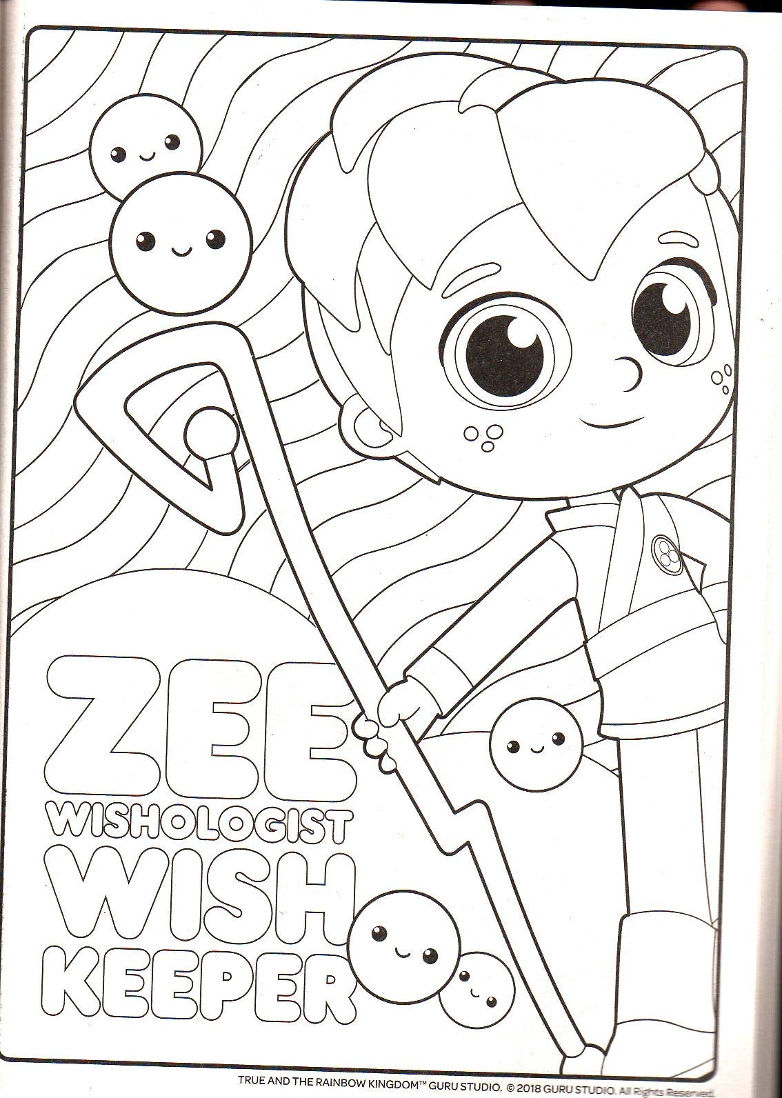 Rainbow Kingdom Coloring Pages