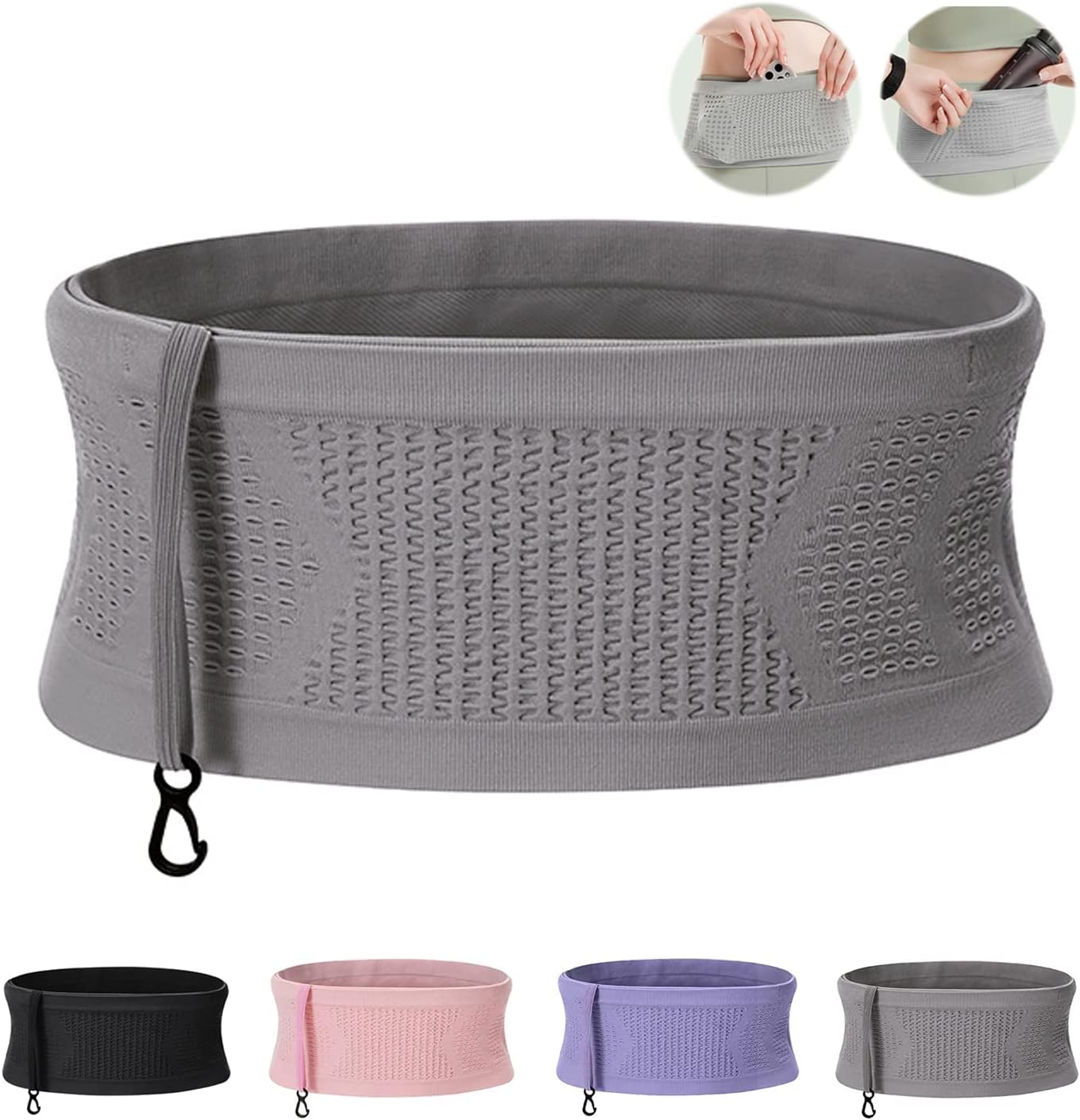 Amazon.com: Multifunctional Knit Breathable Concealed Waist Bag, 2023 ...