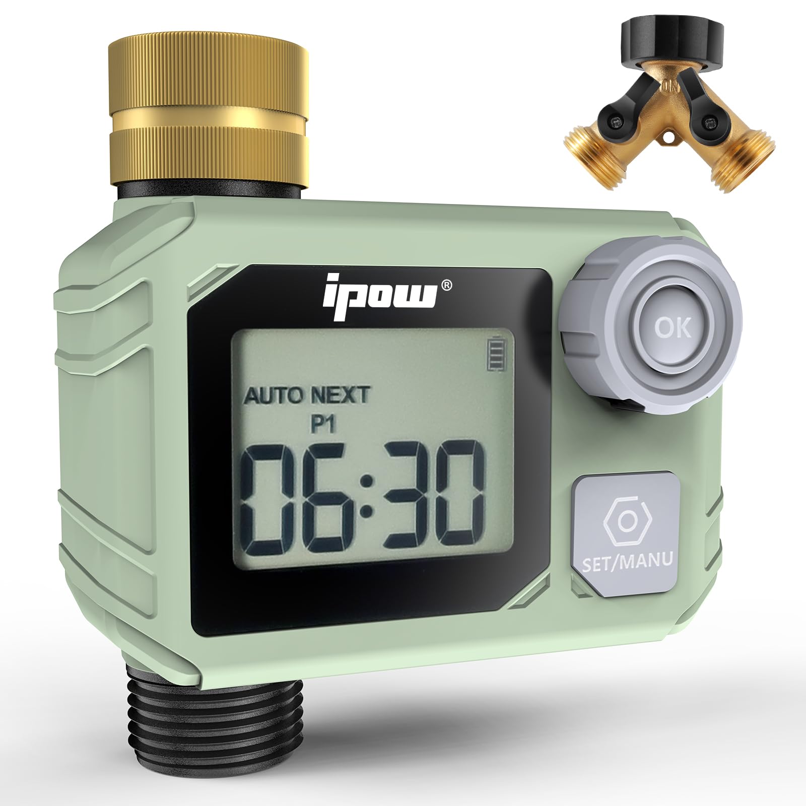 Snapklik.com : IPOW 24 Hours Duration Sprinkler Timer 3 Automatic ...