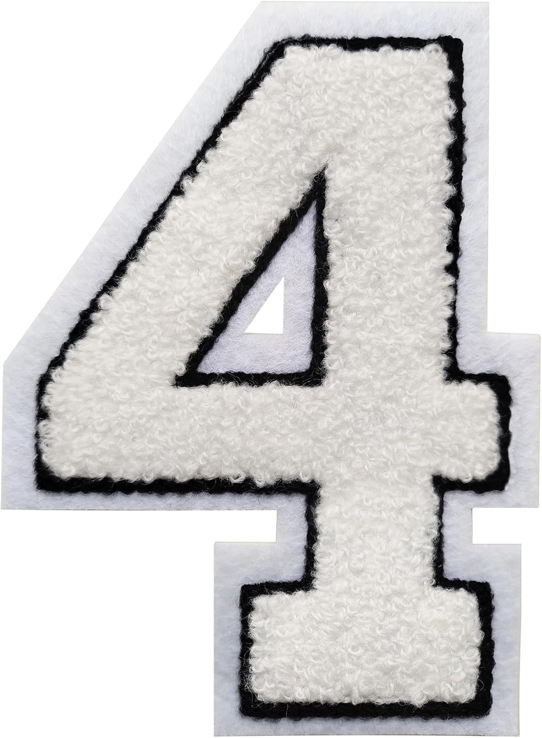 Amazon.com: Number Patch Iron on,3PCS Chenille Varsity Number Patch,4.5 ...