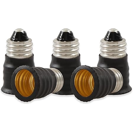Amazon.com: E12 to E11, Candelabra E12 Socket to Mini Candelabra E11 ...