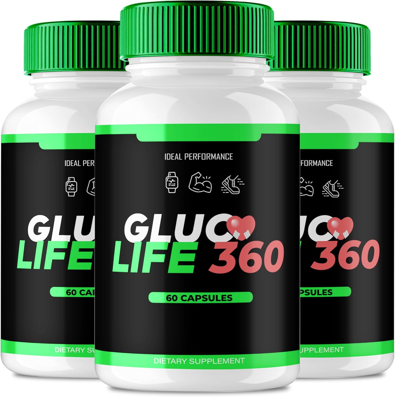 Amazon.com: Gluco Life 360 Capsules, Premium GlucoLife 360 Advanced ...