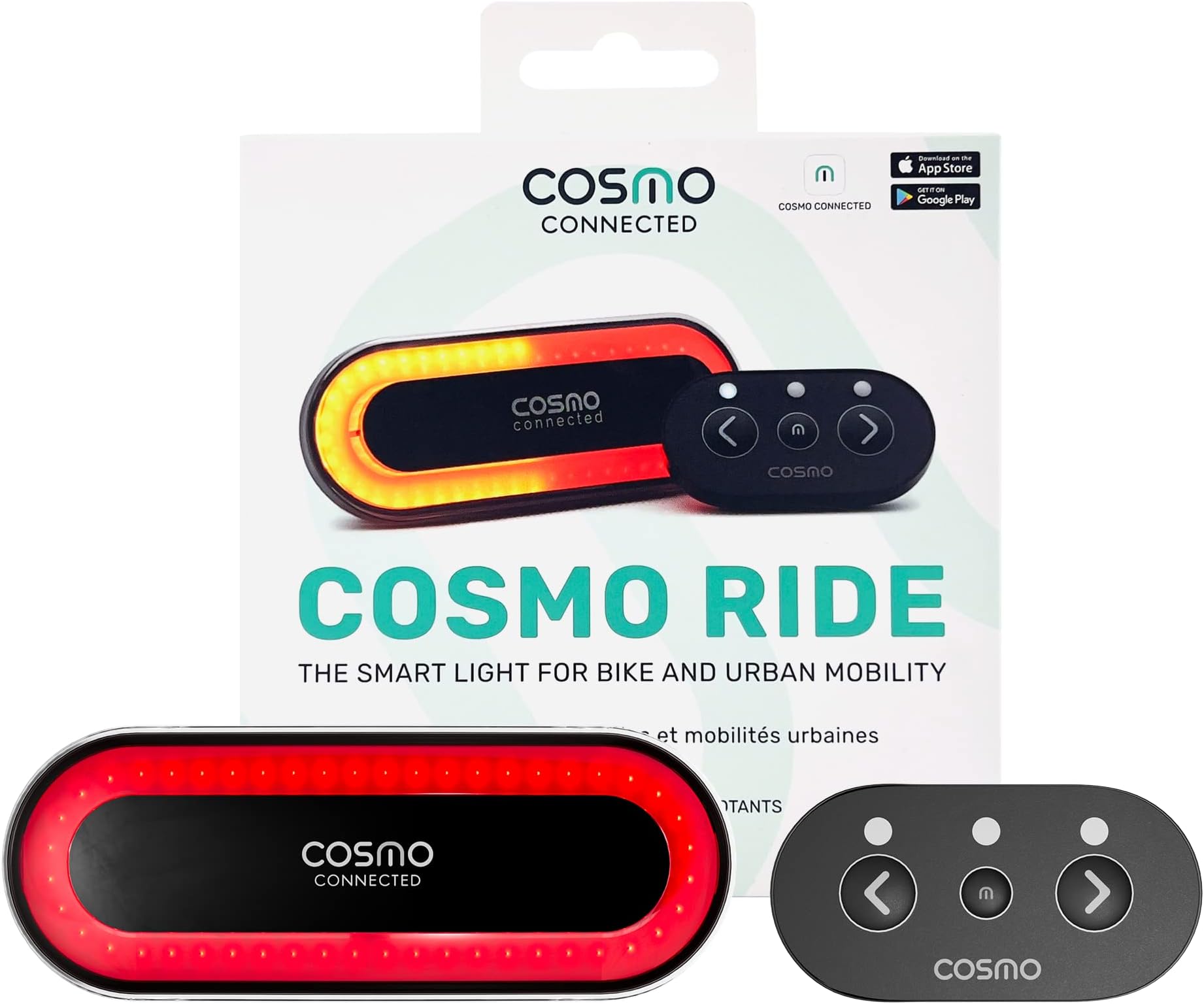 Amazon.com: Cosmo Connected - Cosmo Ride - Smart Connected Rear Bike ...