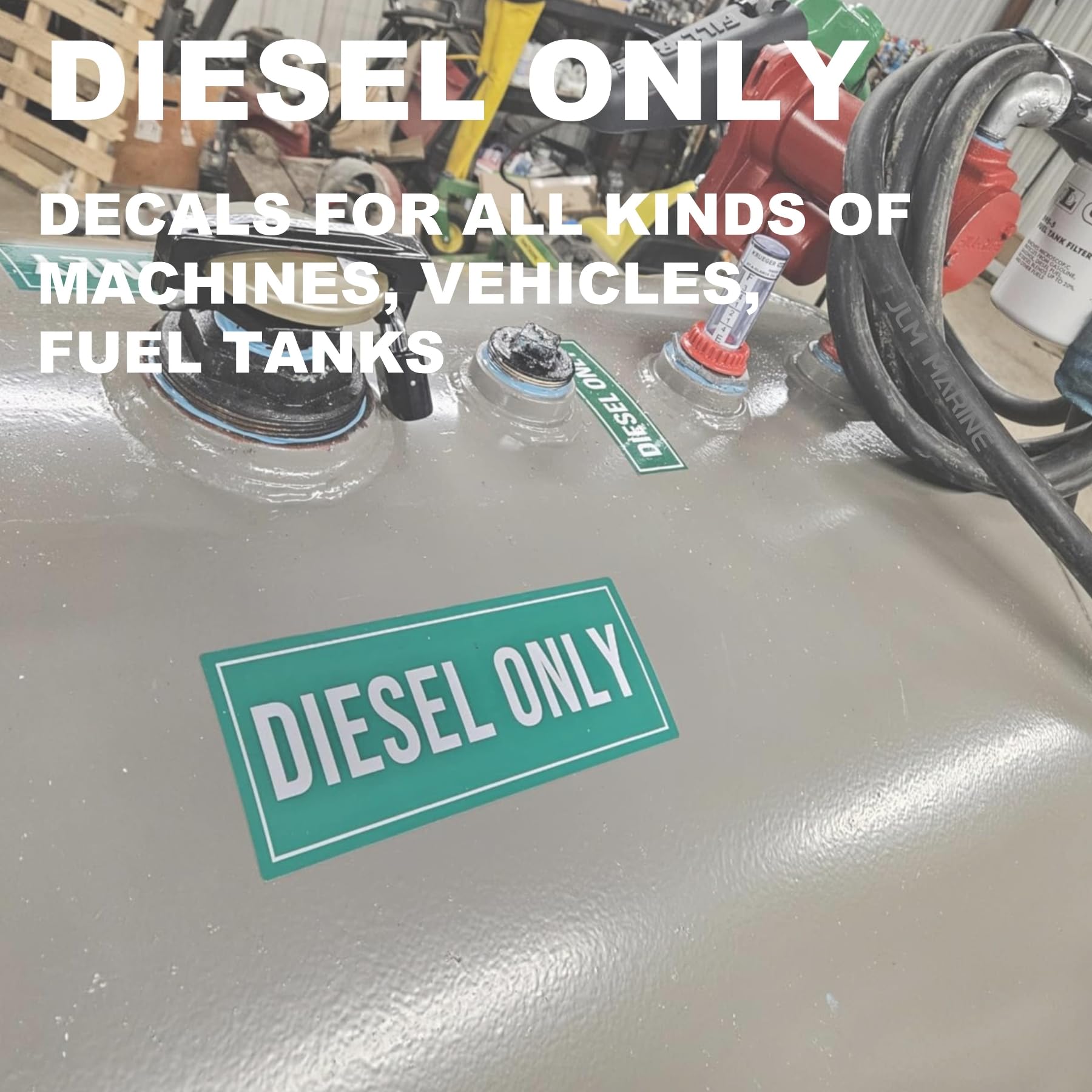 Snapklik.com : 8PCS Diesel Only Sticker For Boat Decals Cars Truck ...