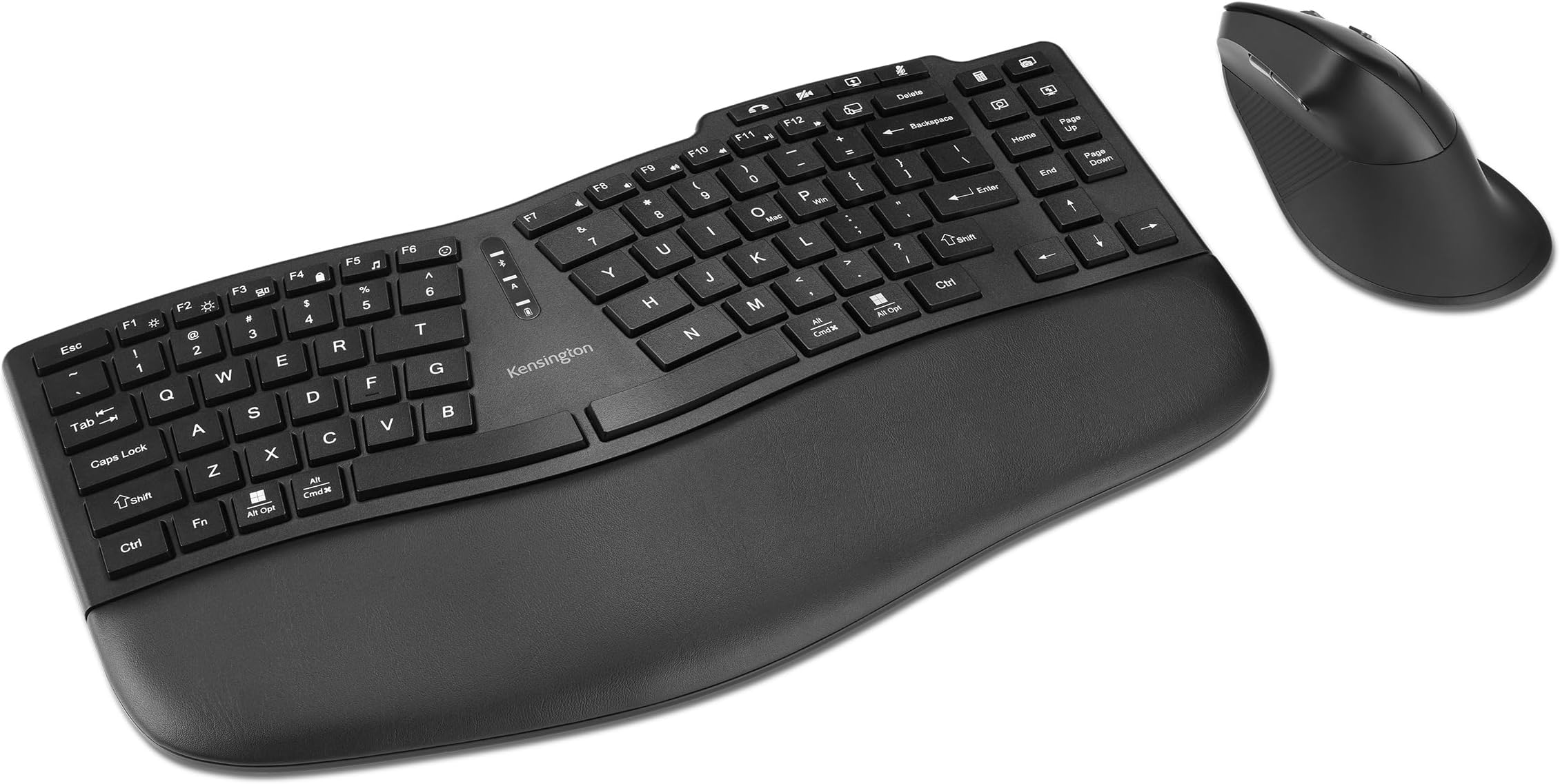 Amazon.com: Kensington Pro Fit Ergo KM675 EQ Wireless Keyboard and ...