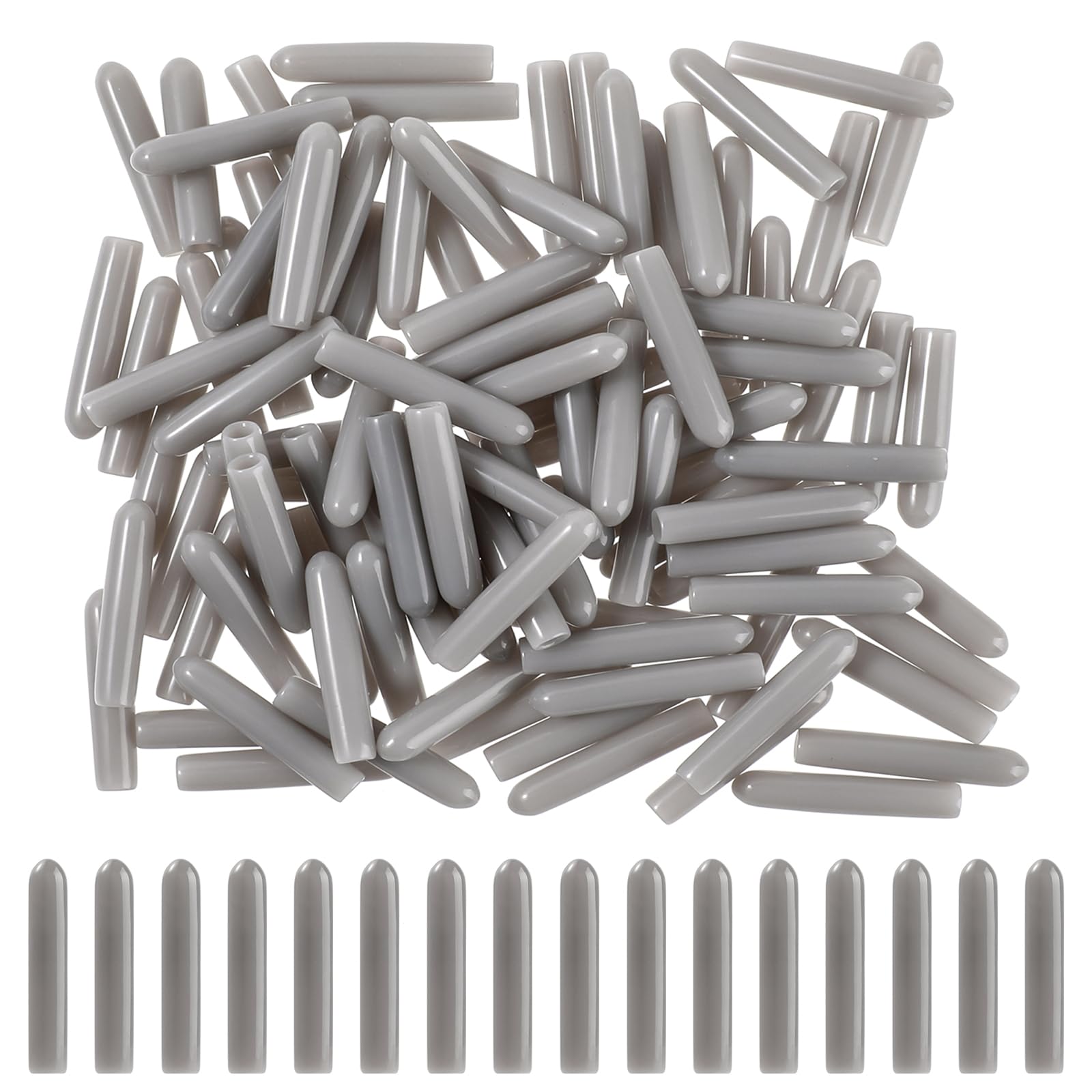 100 Pieces Dishwasher Rack Caps Silicone Dishwasher Rack Tip Tine Cover ...