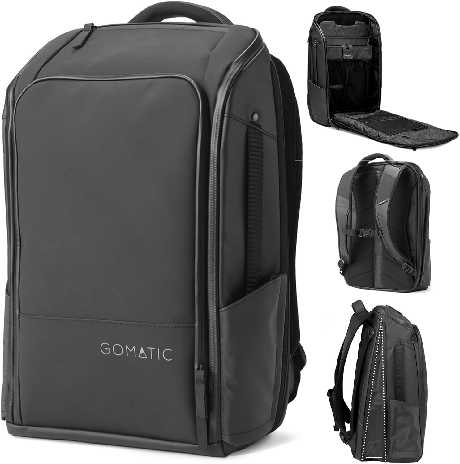 Gomatic Laptop Tech Backpack - Cabin Rucksack 24L Expandable Business ...