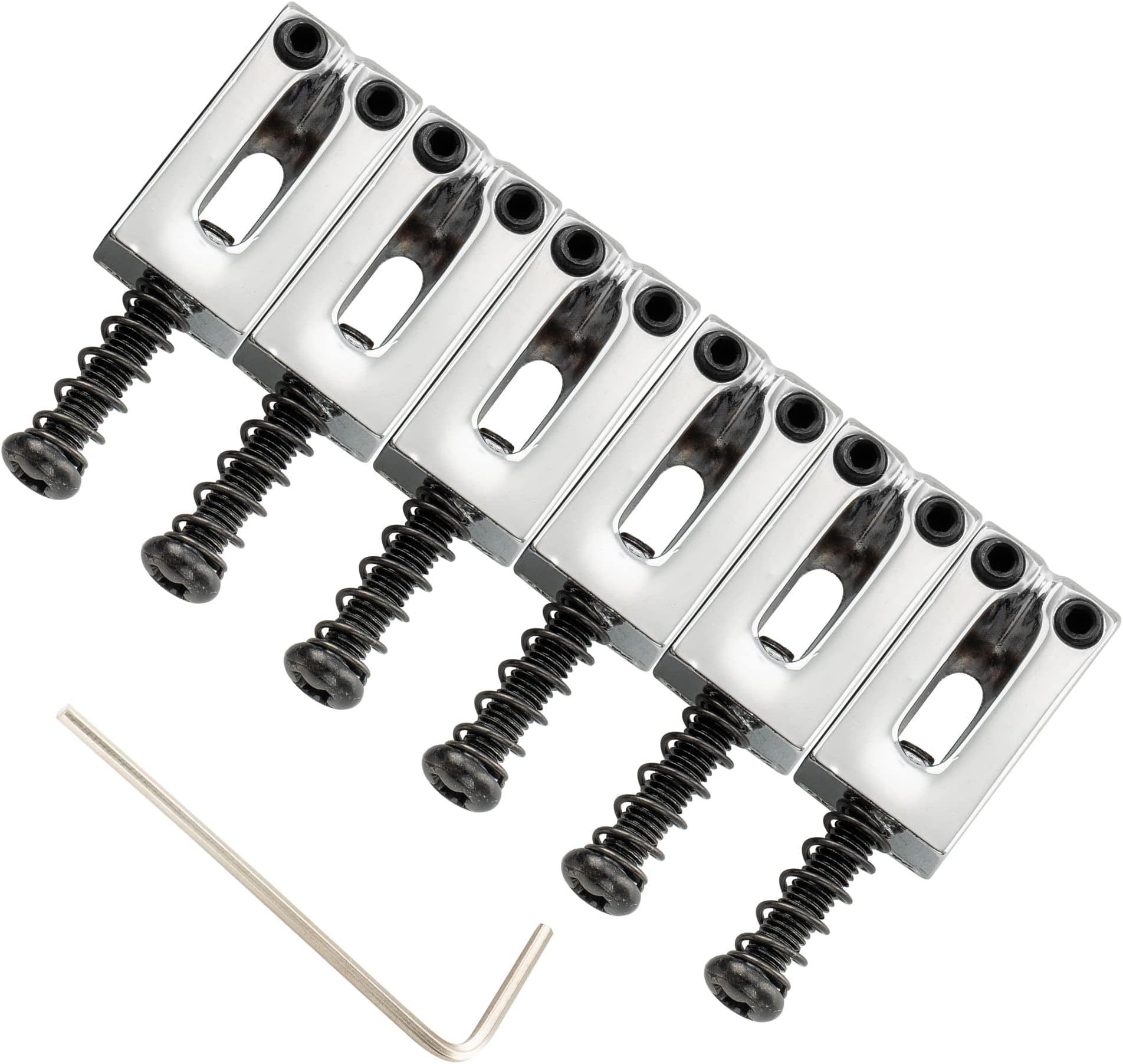 Amazon.com: Wilkinson 10.5mm Strat Tremolo Bridge Saddles for Squier Standard/Mexico Fender ...