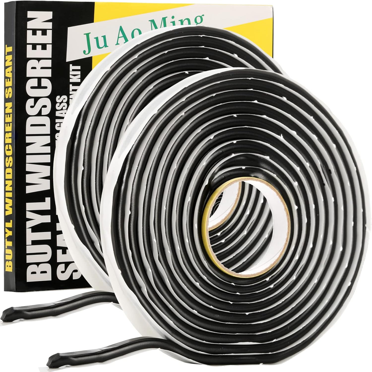 Amazon.com: ZOOFOX 2 Pack Butyl Seal Tape, 3/8" x 15 Feet Black Rubber ...