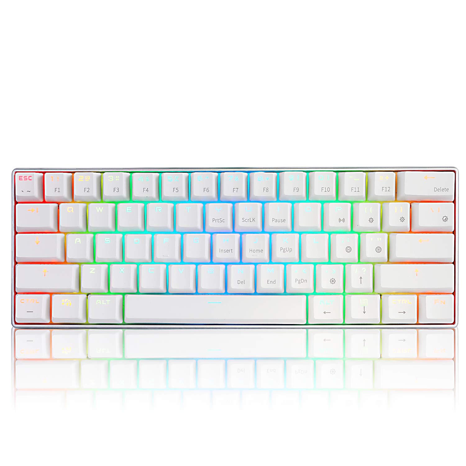 Buy RK ROYAL KLUDGE RK61 Pro Mechanical Gaming 60% RGB Backlit Keyboard ...