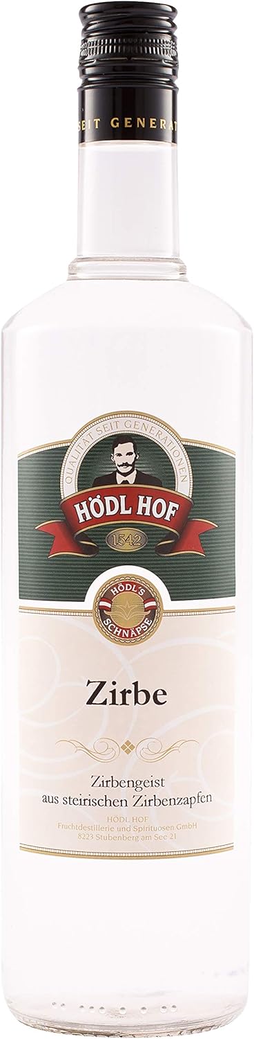 Hödl Hof Zirbengeist 1,0L I Zirbenschnaps aus steirischen Zirbenzapfen ...