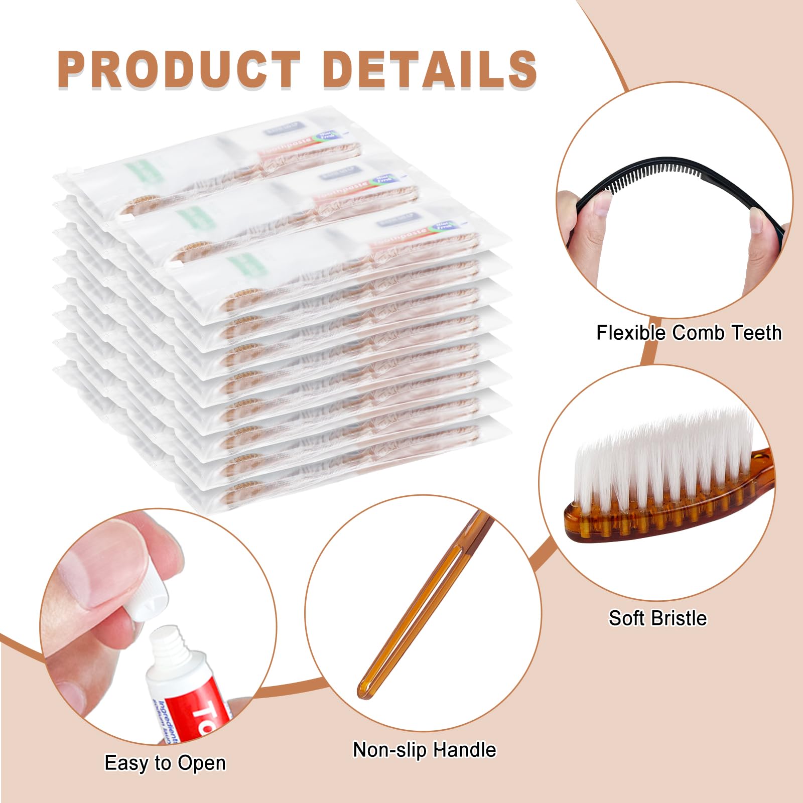 Snapklik.com : 100 Sets Toiletry Kits Homeless Personal Hygiene Kit ...