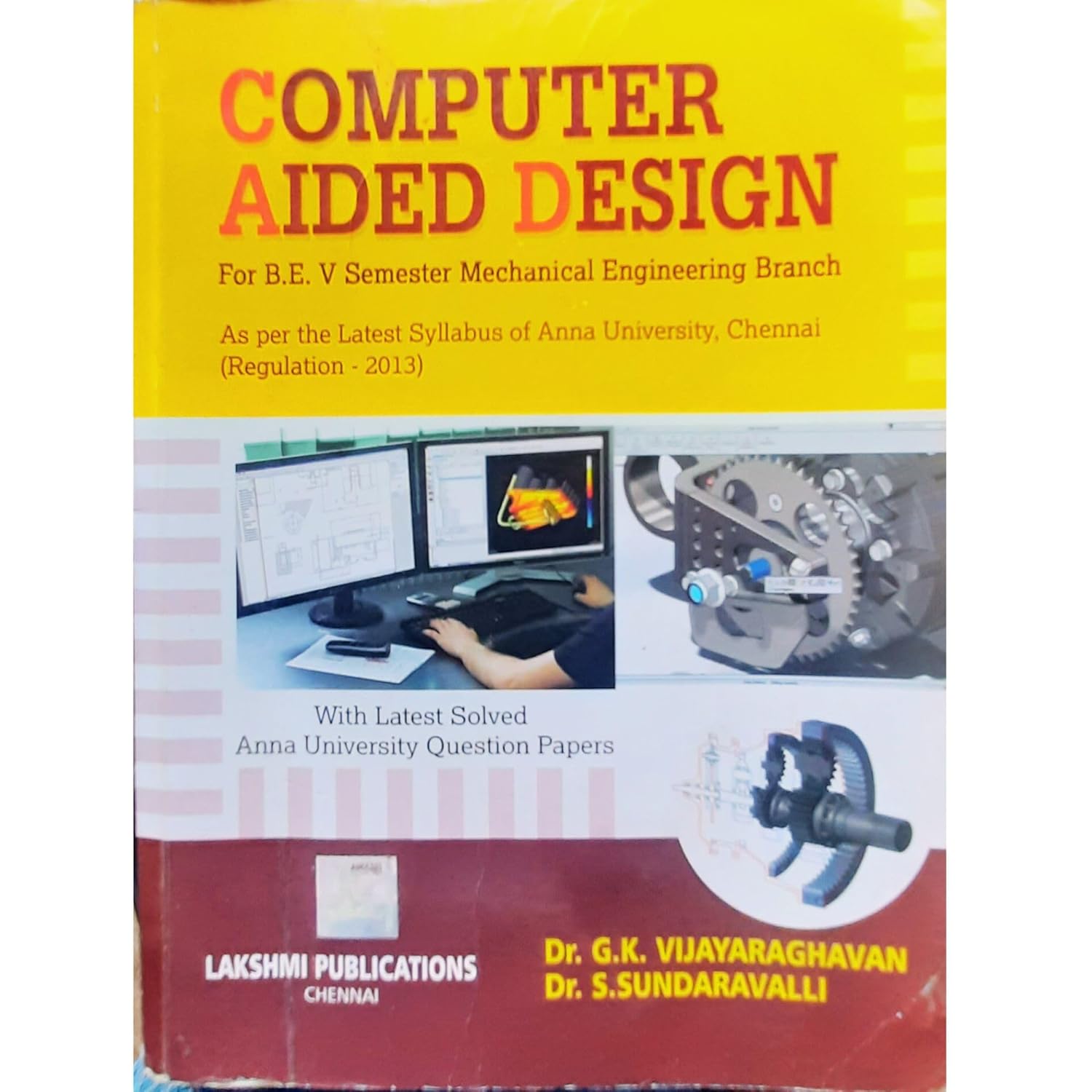 Buy Computer aided design ( For BE 5th Semester Mechanical engineering ...