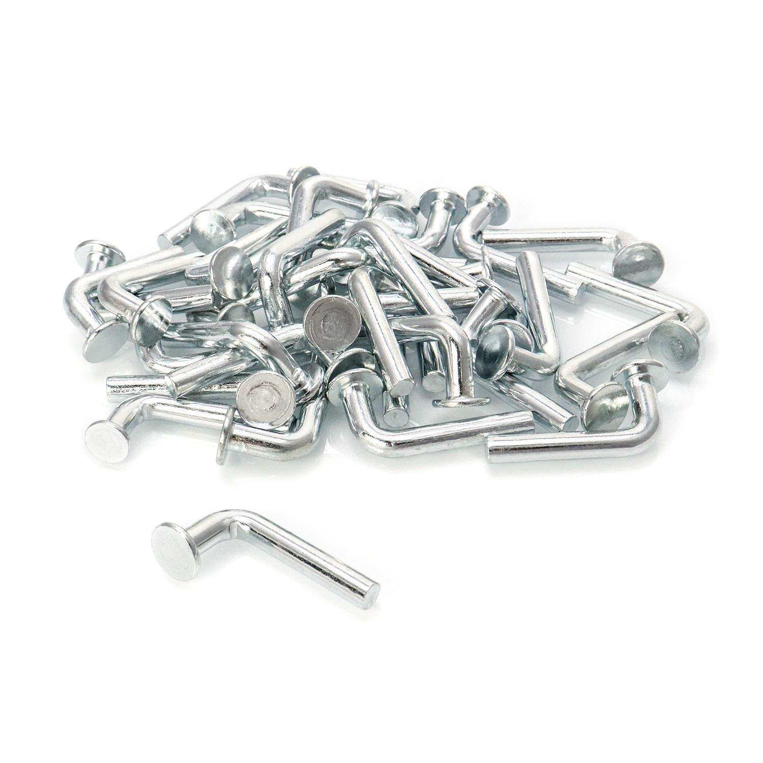 Buy QWORK Pallet Rack Drop Pin Heavy Duty J Bolt Safety Universal Pins