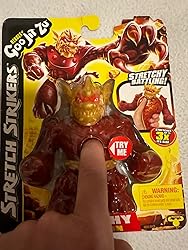 Amazon.com: Heroes of Goo Jit Zu Stretch Strikers Hero Pack, Stretchy ...