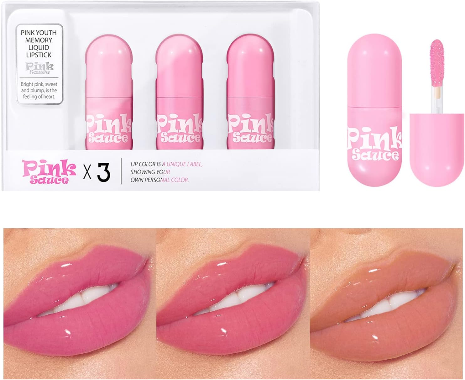 Amazon.com : Rosarden Lip Oil Tinted - Juicy Moisturizing Lip Oil Gloss ...