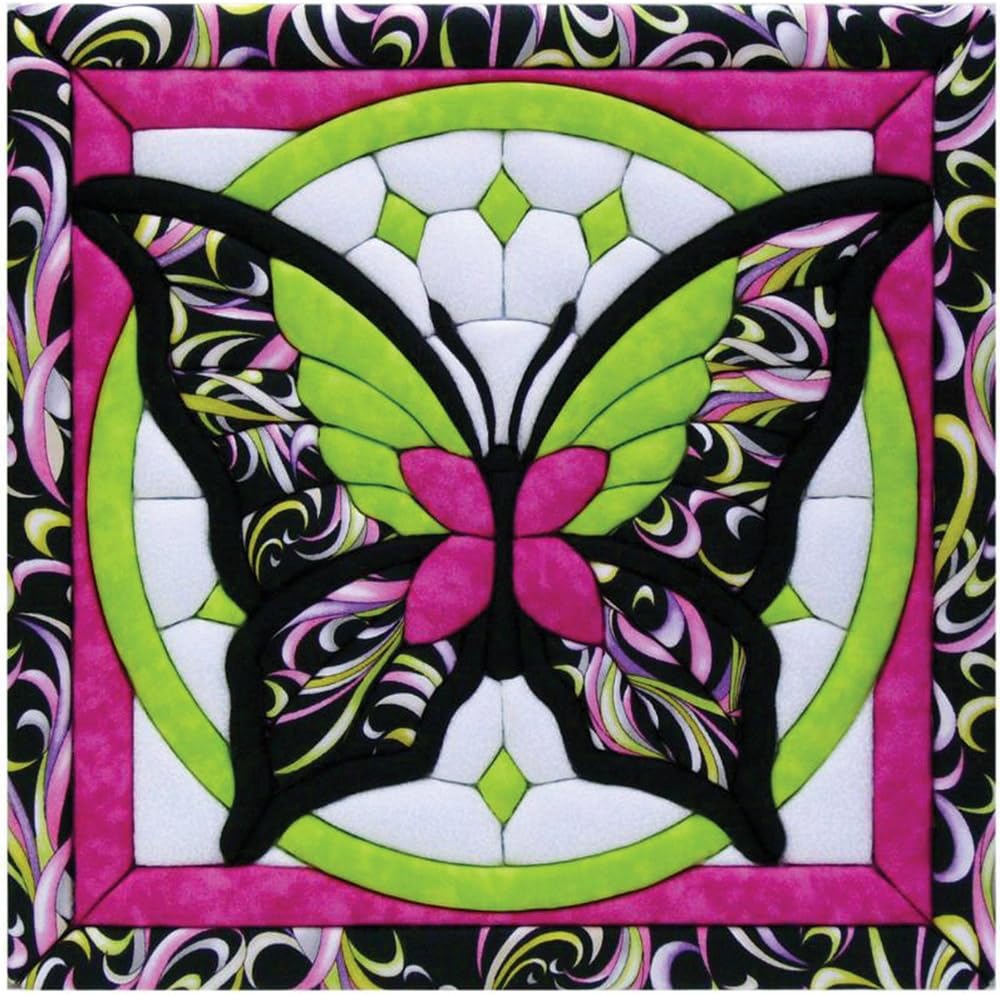 Amazon.com: Quilt Magic 12-Inch by 12-Inch Butterfly II Kit