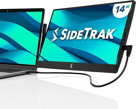 Amazon.com: SideTrak Swivel 14" Attachable Portable Monitor Extender ...