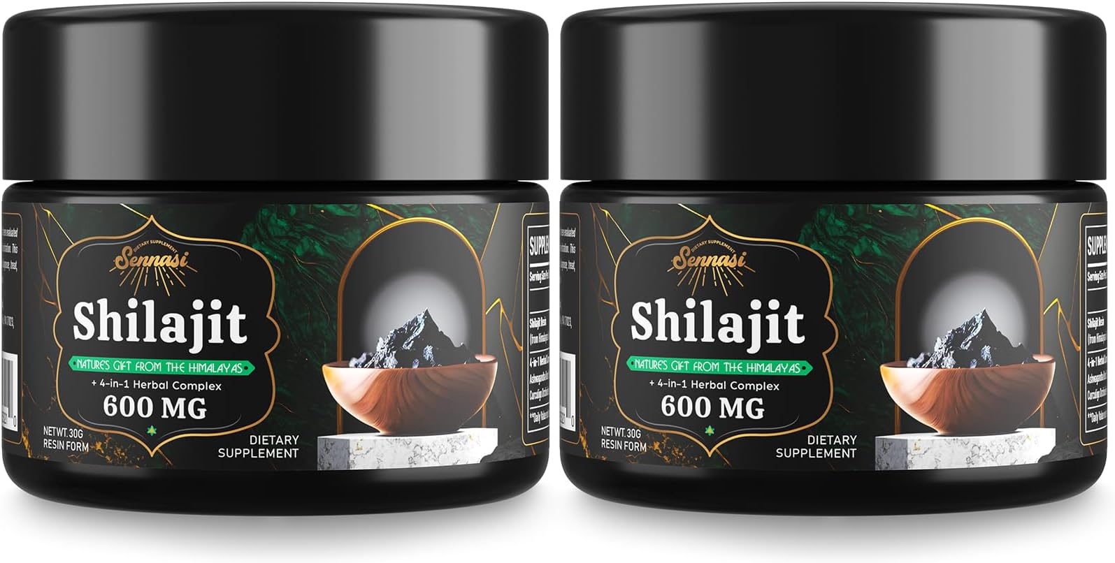 Amazon.com: 600 MG Shilajit Resin - Shilajit Supplement with Fulvic ...