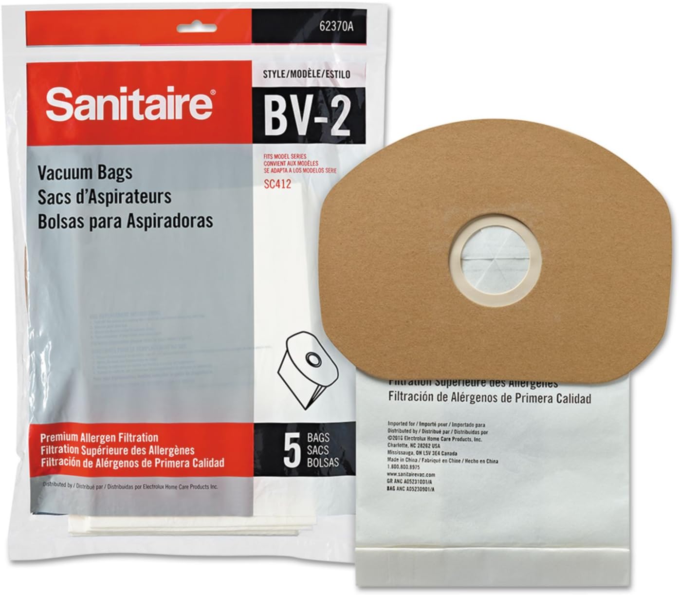 Amazon.com - Sanitaire Bv-2 Vacum Bag