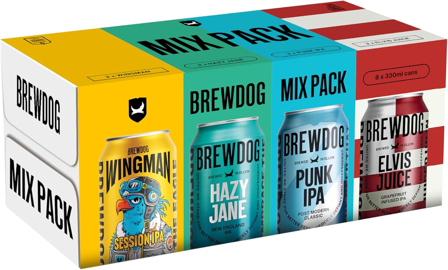 BrewDog Mixed Pack 8x330ml cans : Amazon.co.uk: Grocery
