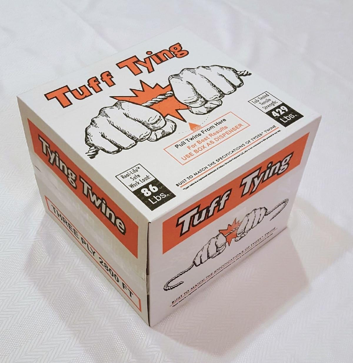Great White® 2-Ply Poly Twine, 4200ft. Premium Tying Twine, Tie Wrap ...