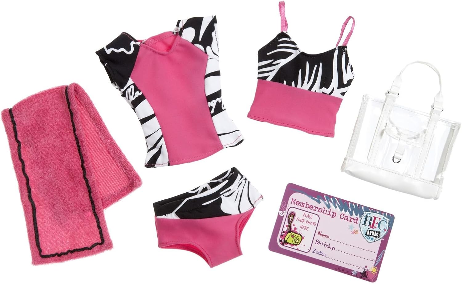 Amazon.com: BFC, Ink. Large Doll Fashion Pack - Pretty Sun 'n' Fun ...