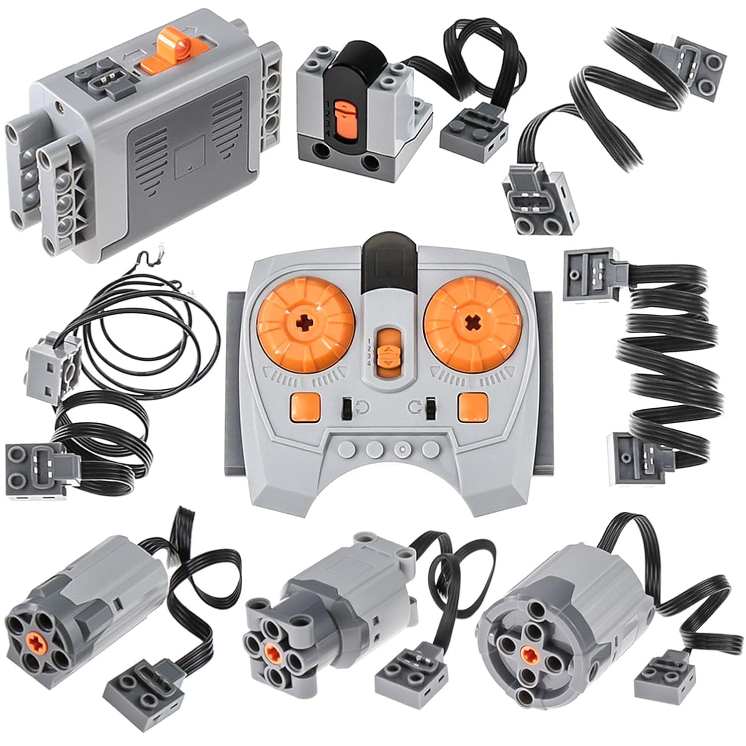 BrickBounty 9 Pcs Power Functions Motor Set Compatible with Lego-Motor ...