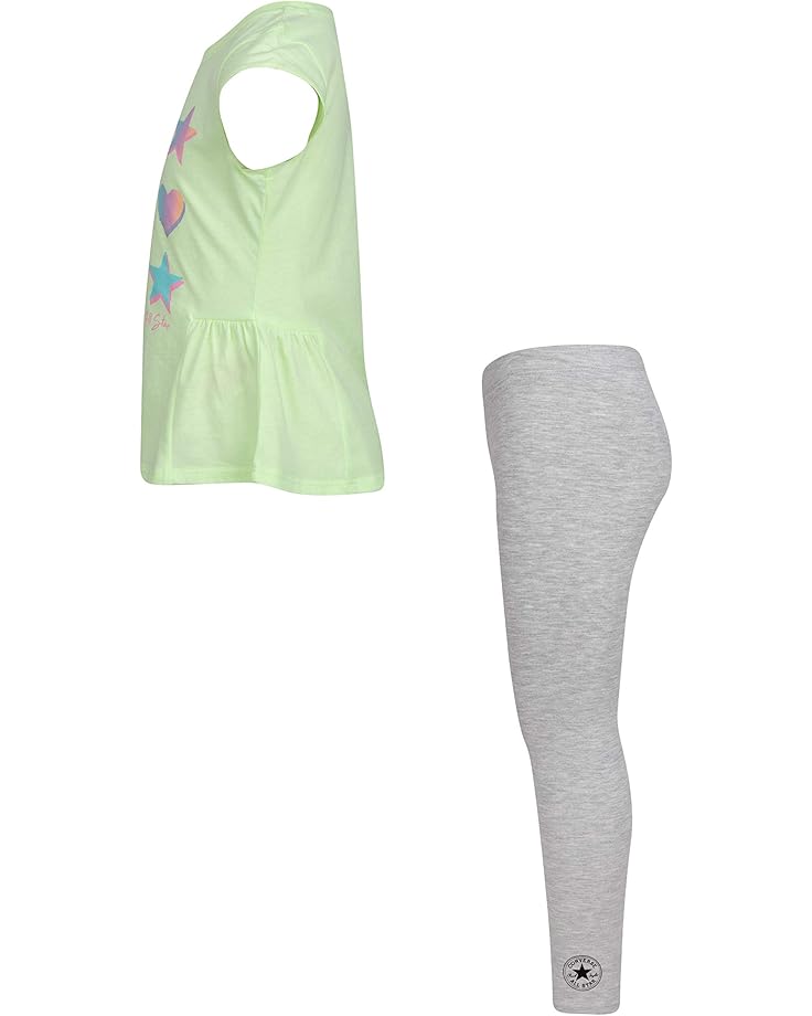 Converse Kids Ruffle Leggings Set (Toddler) | 6pm