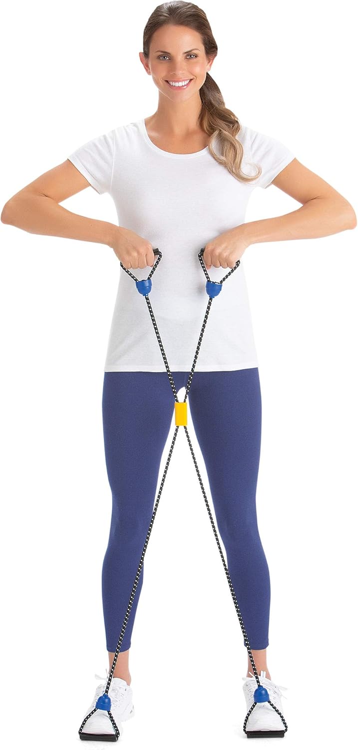 Power Shaper Exercising Resistance Bands with Handles - Works on Upper ...