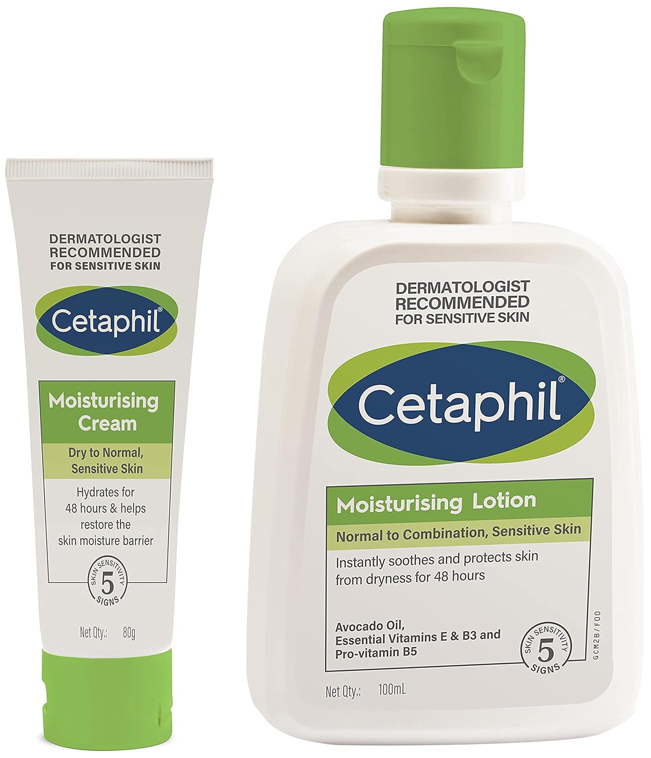 Cetaphil Moisturising Cream for Face & Body , Dry to very dry skin, 80 ...