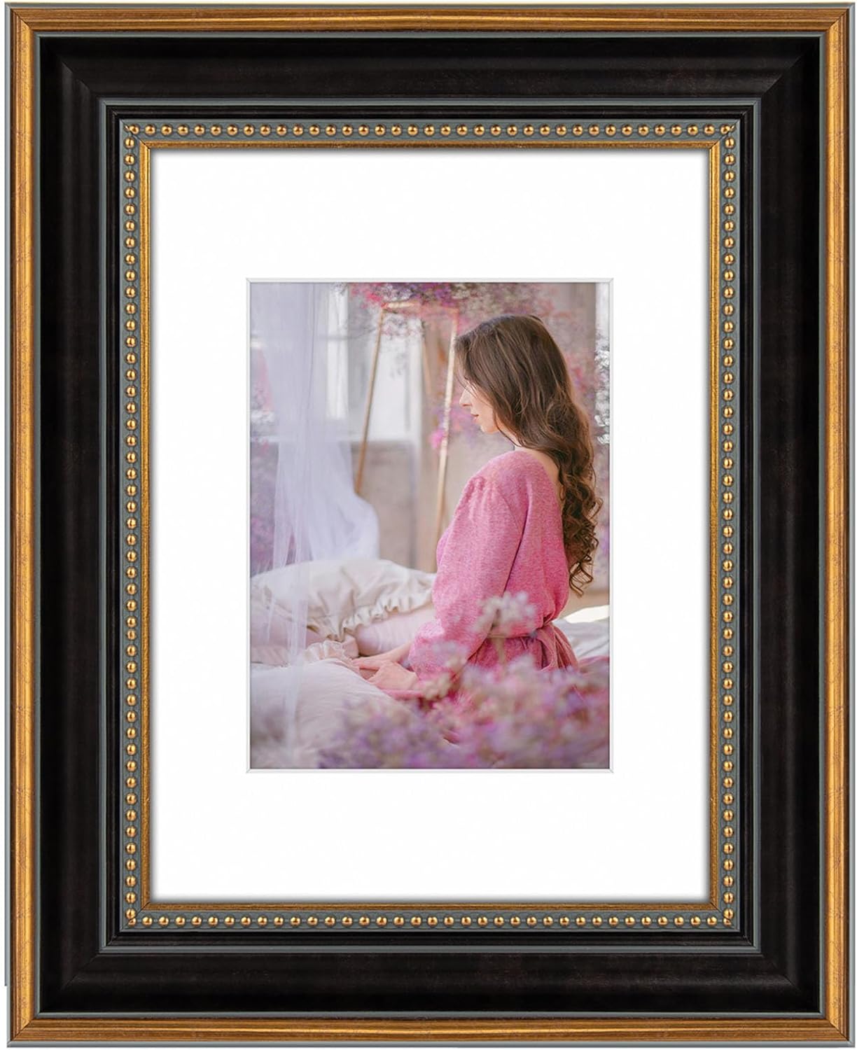 Amazon.com - Space Art Deco, 9x12 Picture Frame with Mat for 6x8 Photo ...