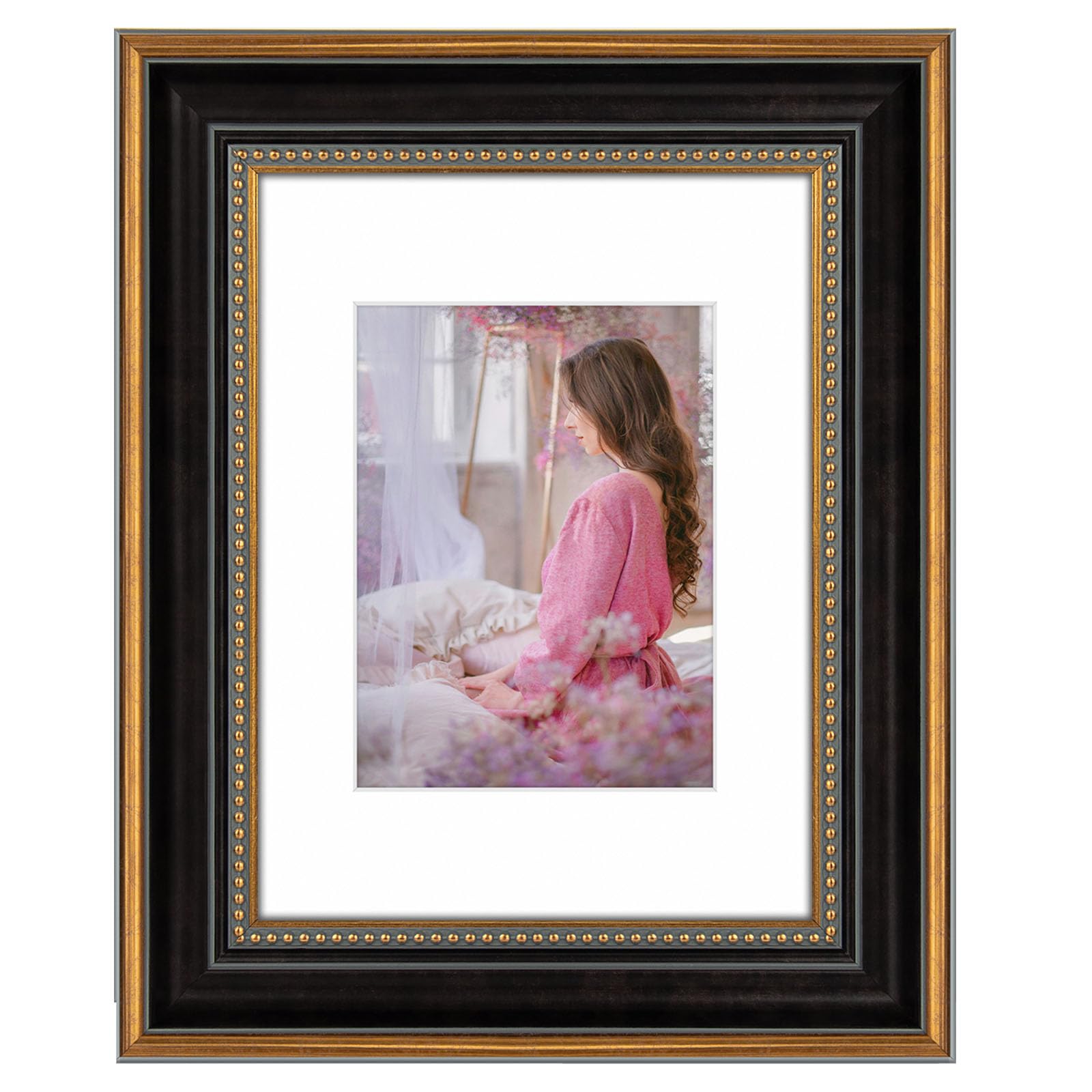 Amazon.com - Space Art Deco, 9x12 Picture Frame with Mat for 6x8 Photo ...