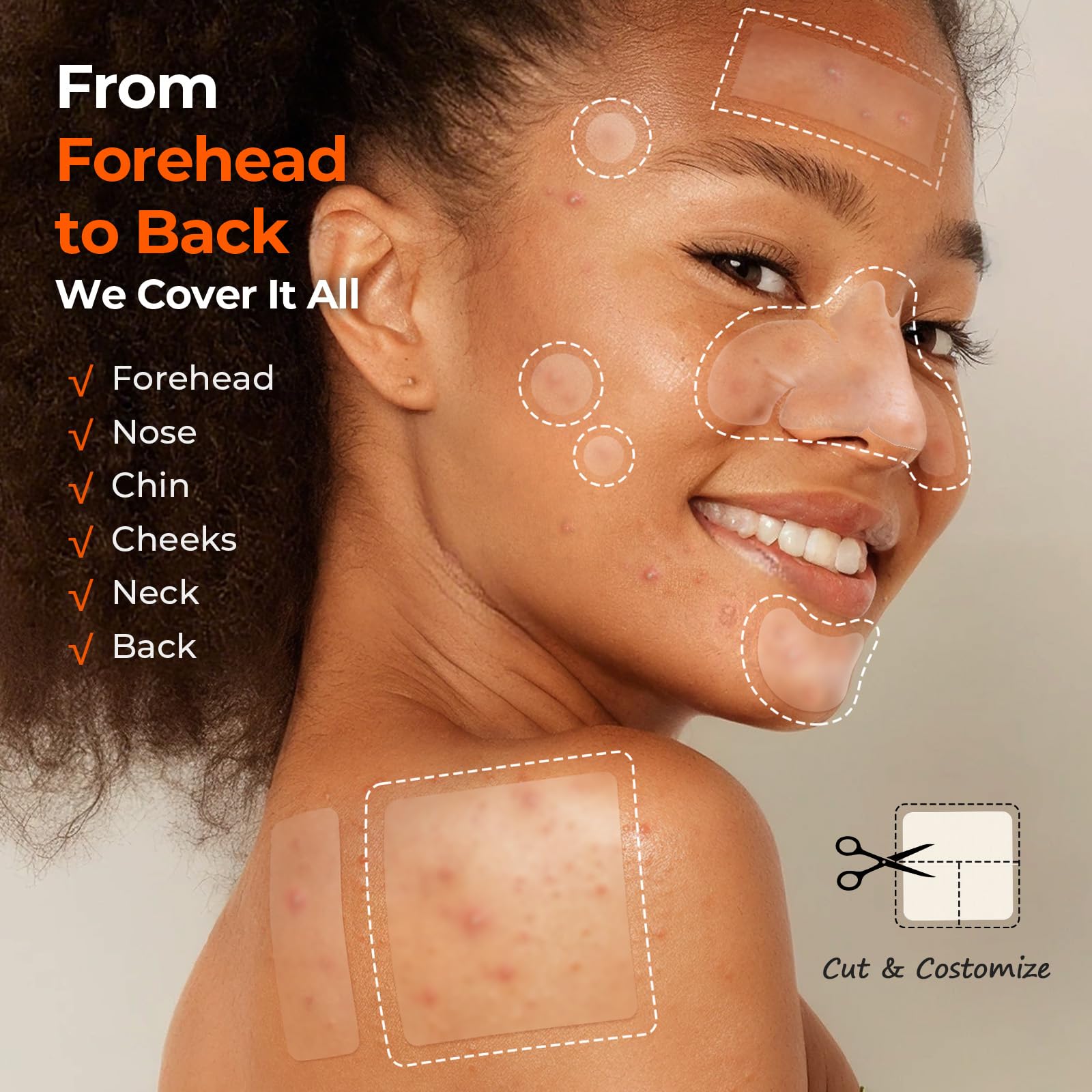 Snapklik.com : TKTK Pimple Patches For Face, 6 Sizes Hydrocolloid Acne ...