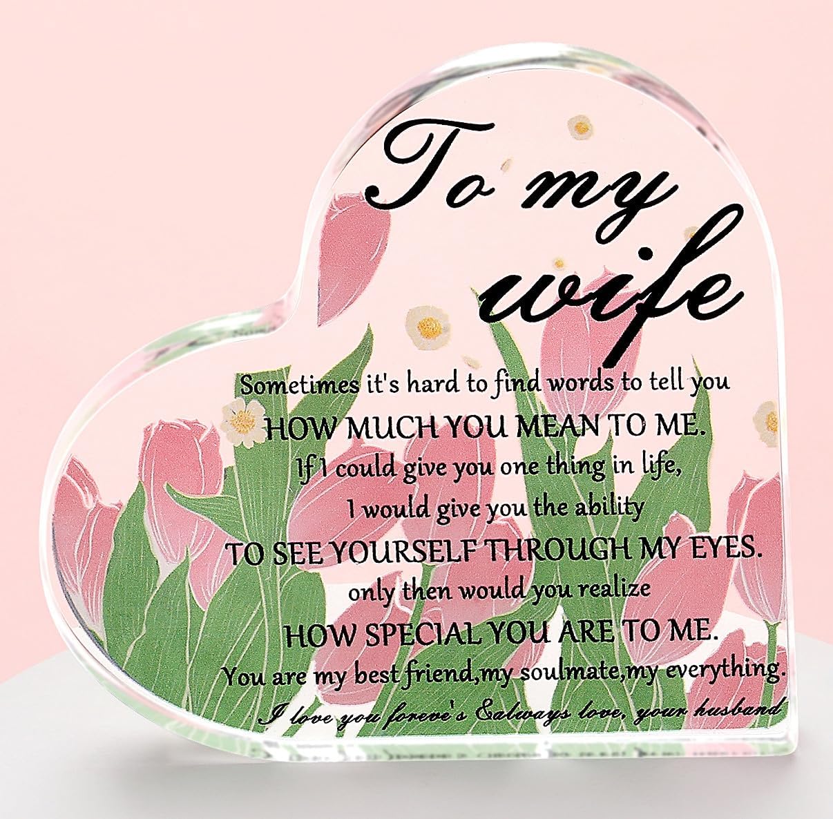 Amazon.com: QINJIEJIE Gifts For Wife From Husband Gifts For My Wife ...