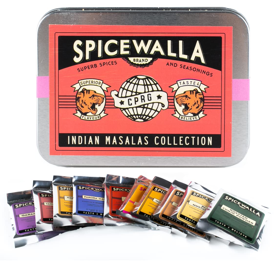 Amazon.com : Spicewalla Indian Masala Spice Sampler | 10 Blends, 20 ...