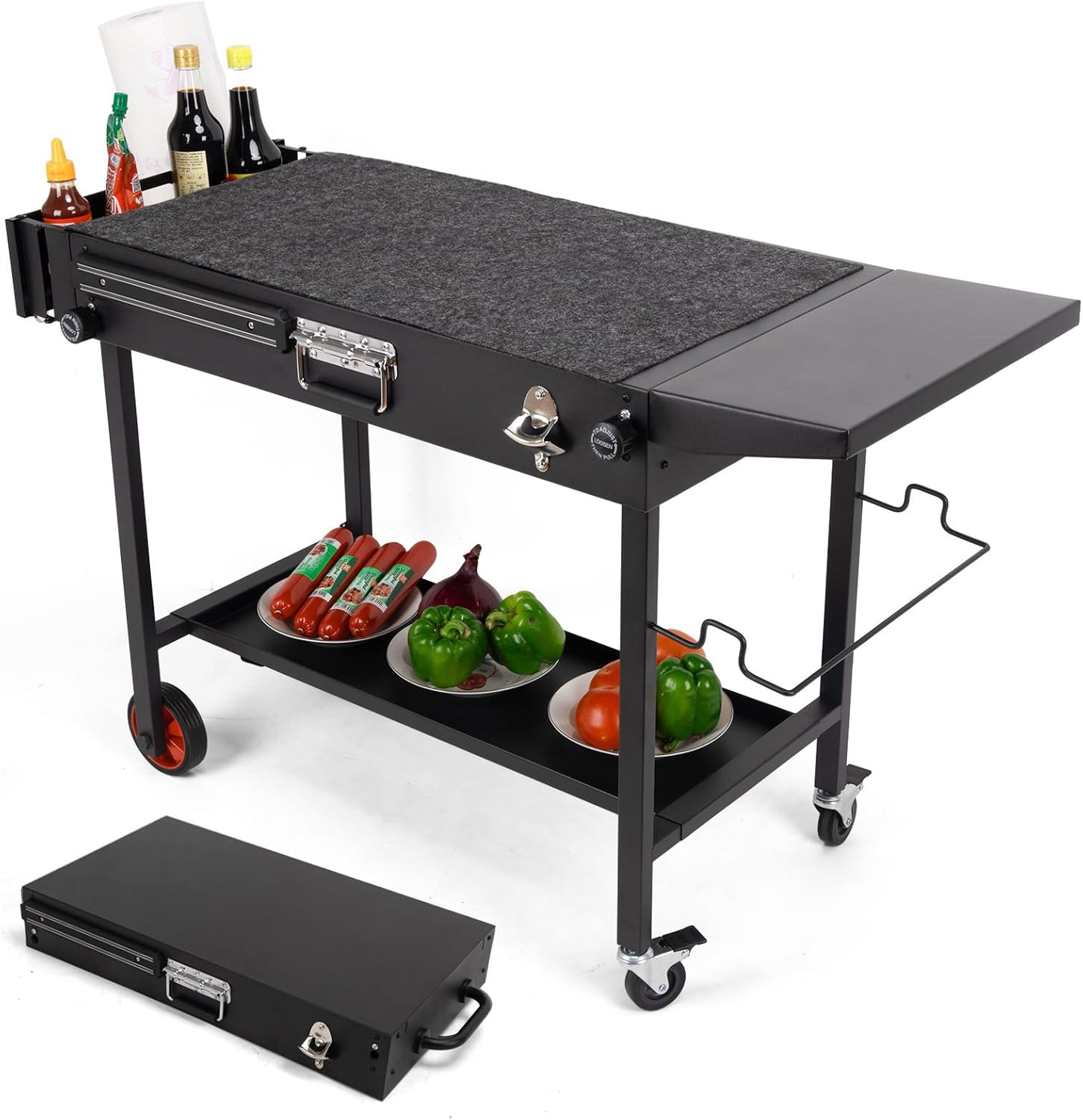 Amazon.com : Portable Outdoor Grill Table for Blackstone Griddle 17/22 ...