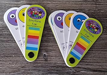 Emotions Face Feelings Fan Set of 2 - ASD / Autism / SEN / Special ...