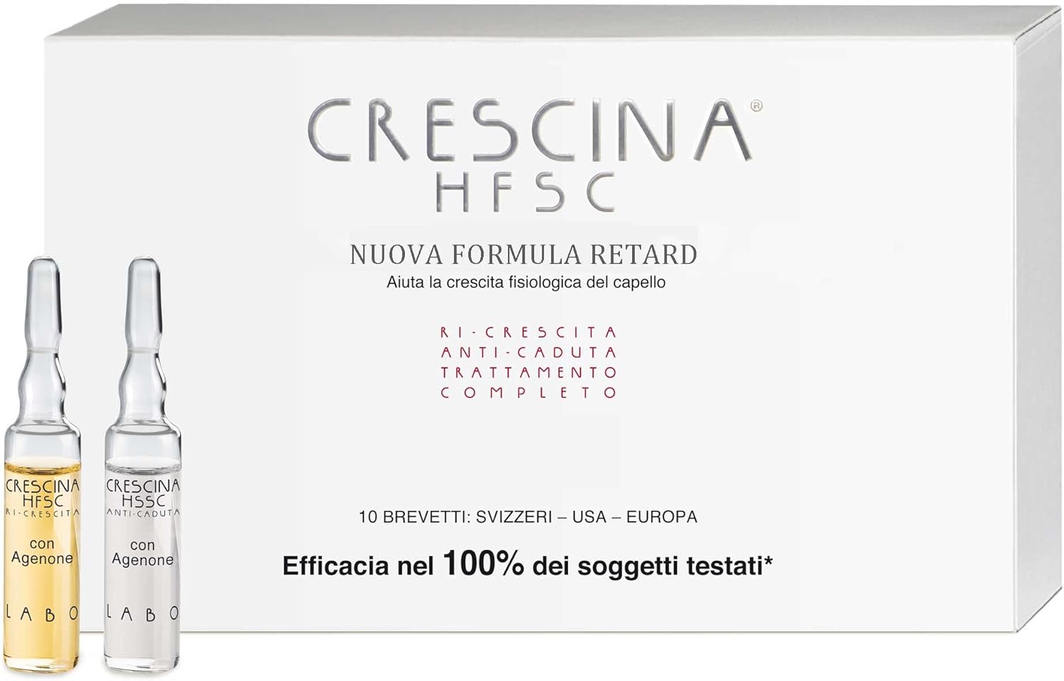 Labo Crescina - Tratamiento completo para el crecimiento anticaída del ...