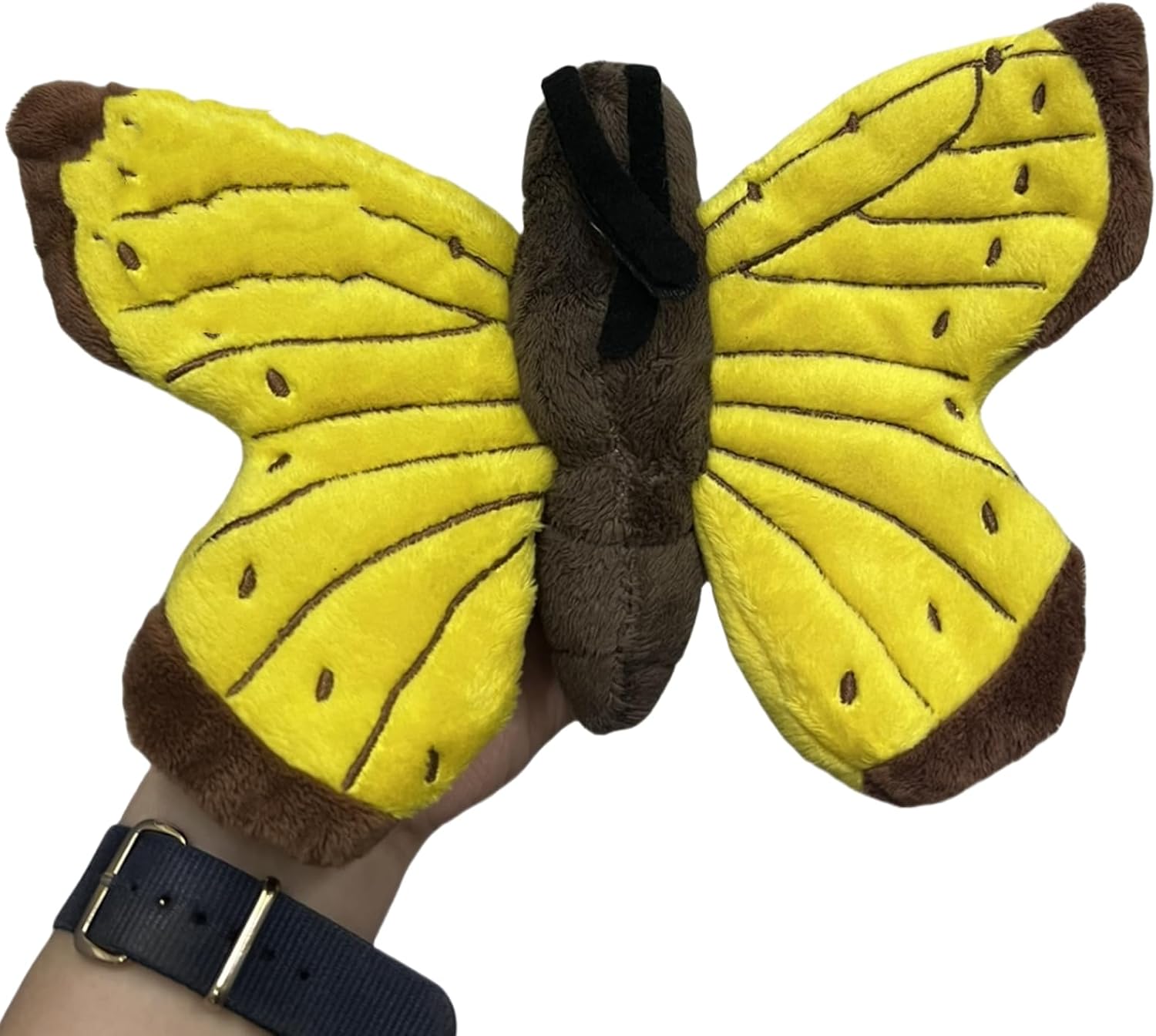 Amazon.com: POPOTATO Realistic Butterfly Plush - 11.8'' Yellow ...
