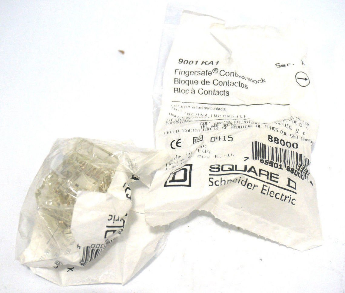 2 PACK Square D 9001-Ka1 Contact Blocks 9001Ka1: Amazon.com: Industrial ...